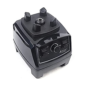 Grade Blender, 2200W Household Grade Blender Mixer, Heavy Duty Professional Power Blender For Shakes, Smoothies, Ice Crushing, Frozen Fruits, Soups, Dry Grinding (Black)