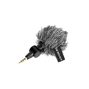 Saramonic Furry Windscreen for Saramonic SR-XM1, SmartMic, SmartMixer & CaMixer Microphones (XM1-WS),Black