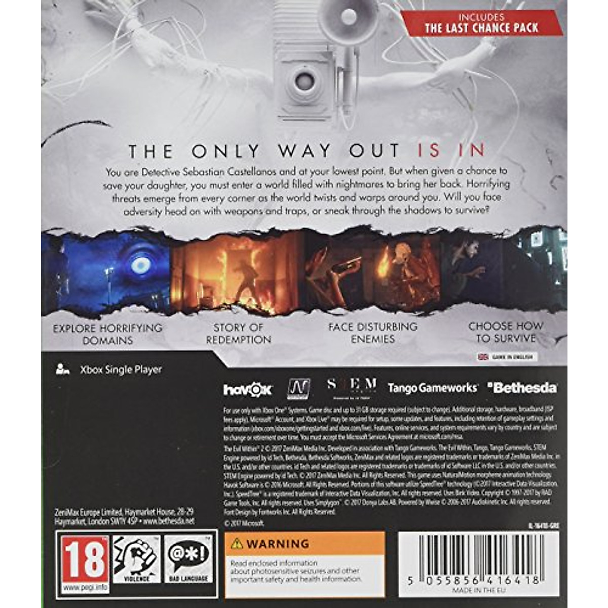 The Evil Within 2 Game (Xbox One)