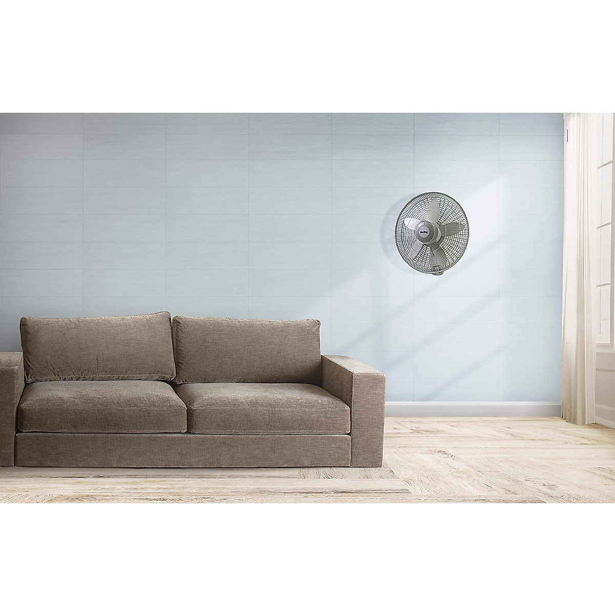 Air King 9018 Commercial Grade Oscillating Wall Mount Fan, 18-Inch , White