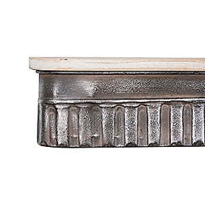 Creative Co-Op Metal & Wood Wall Shelves (Set of 3 Sizes)