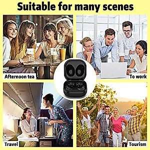 Aukvite Charging Case Compatible with Galaxy Buds Live, Wired Charger Case Replacement for Samsung Galaxy Buds Live SM-R180 (Galaxy Buds Live Charging Case Only, Earbuds NOT Included) (Black)