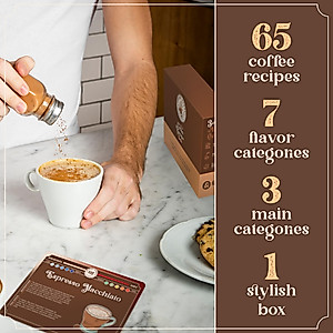 f&m. creations Coffee Gift Set for Coffee Enthusiasts and Coffee Lovers - Compact & Convenient Coffee Bar Accessories, Coffee Essential Station Addition, Kitchen Decor