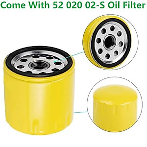 Annolai 20 083 02 LTX 1045 Air Filter for Cub Cade-t LT1042 LT1045 LTX1040 LTX1042 LTX1045 Kohler 20-083-02-S 20 083 02-S 20 083 06-S SV470 SV480 SV530 SV540 SV590 Lawn Mower 52 050 02-S Oil Filter