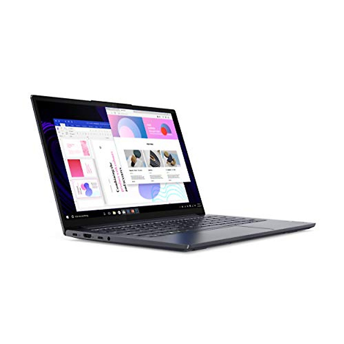 Lenovo IdeaPad Slim 7i 14.0" Laptop, 14.0" FHD (1920 x 1080), Intel Core i7-1165G7 Processor, 8GB DDR4 RAM, 512GB NVMe SSD Storage, Intel Iris X Graphics, Windows 10 Home, 82A6000BUS, Slate Grey