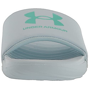 Under Armour Girls' Ansa Fixed Strap, (401) Halogen Blue/Halogen Blue/Green Breeze, 4, US