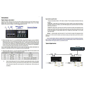 AMKI DMX 512 LED Decoder Controller for RGB Tape Strip Light Dimmer Driver (4 Channel with Display)