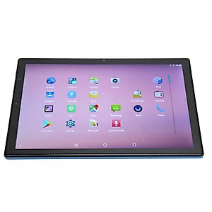 10 Inch Tablet, IPS HD Large Screen HD Blue Tablet 8 Core CPU 4G Network 5GWIFI for Android 11 for Entertainment (US Plug)