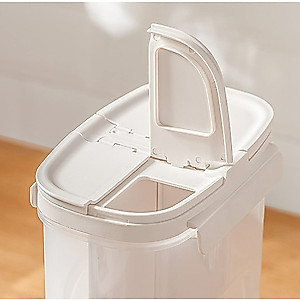 Food Storage Containers Cereal Containers Storage Pieces Clear Silicone Cereal Keeper Container Large Cereal Food Storage Containers With Lids Cookie Jar (Color : Red 1pcs)