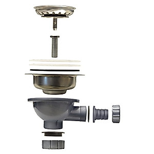 Coflex Sink Strainer with Dishwasher Drain Hose Intlet-New Item !