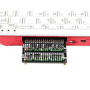 Coolwell Waveshare for Raspberry Pi 400 GPIO Header Adapter, Header Expansion, 2X 40PIN Header Module HAT