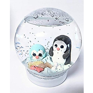 Creative Hobbies 4 Inch (100mm) DIY Snow Globe Water Globe - Clear Plastic with Screw Off Cap | Perfect for DIY Crafts and Customization