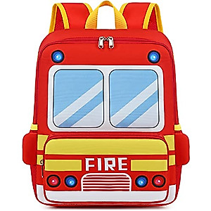 Kids Backpack for Boys Girls Preschool Bookbags 3D Cartoon Daycare Toddler Bags 13 inch 3-6 Years