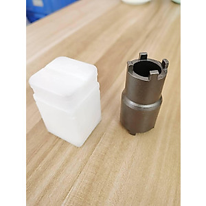 CDZWJ Motorcycle 20mm 24mm Lock Nut Removal Tool Clutch Remover 4-Pin Spanner Socket Wrench fits for Honda 50cc-125cc ATV Dirt Bike go kart