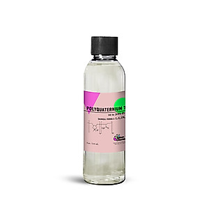 Talsen Chemicals Polyquaternium-7 Conditioning Polymer for Cosmetic Formulations Excellent Scalp Conditioner, Smooth, Frizz-Free Hair with Enhanced Moisture Retention (4 Ounce / 118 mL)