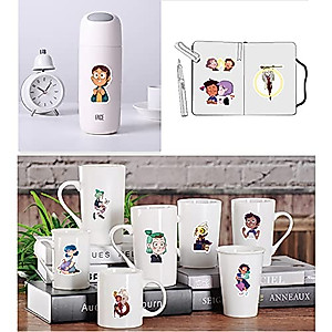 100Pcs The Owl House Stickers for Kids, The Owl House Cartoon Sticker Gifts for Teen, Waterproof Vinyl Decal for Water Bottle Laptop Phone Computer
