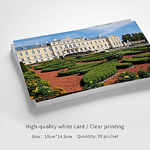 Dear Mapper latvia Vintage Landscape Postcards Pack 20pc/Set Postcards from Around the World Greeting Cards for Business World Travel Postcard for Mailing Decor Gift