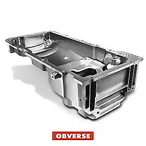 A-Premium Performance Muscle Car Engine Oil Pan Complete Kit Compatible with GM LS1 LS3 LSA LSX Chevrolet Chevy Pontiac Replace # 19212593