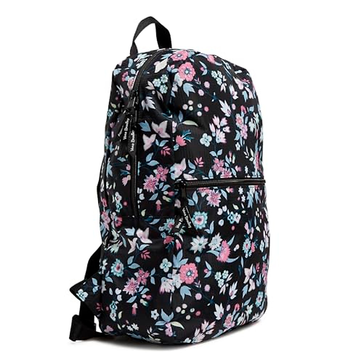 Vera Bradley Women's Ripstop Packable Backpack Travel Accessory, Botanical Ditsy, One Size