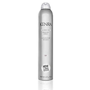 Kenra Shaping Spray 21 | Alcohol Free Hairspray | Max Moisture Retention | Extra Firm Hold & High Shine | Optimal Working Time | All Hair Types | 8 oz