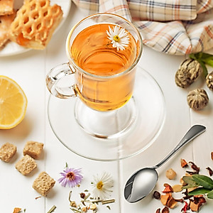 Stainless Steel Flatware Set, 12 Pieces, Mirror Polished Soup and Tablespoons, Dishwasher Safe (Dinner Spoons Set of 12)