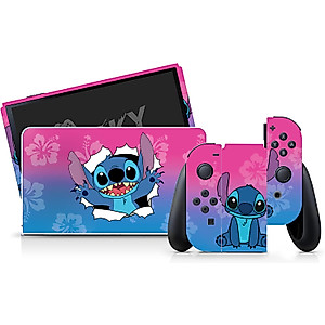 SadSkins Full Wrap Skin , Anime Switch OLED Protector Skin Cover Matte Vinyl Decal Stickers（Only Switch OLED）