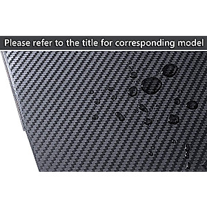 Puccy 2 Pack Back Protector Film, compatible with ASUS ProArt StudioBook Pro 17 W700 W700G2T 17" 2019 Black Carbon TPU Guard Cover （ Not Tempered Glass/Not Front Screen Protectors）