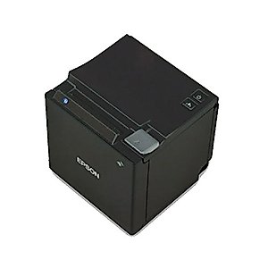 Epson TM-M10 Compact 2" Thermal Receipt Printer, Auto-Cutter, USB+Bluetooth, Black (Power Supply Included) (156446)