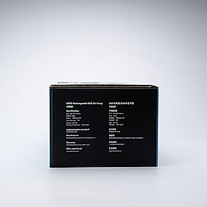 TOPUMP 7800mAh Rechargable SUP Air Pump TPS300,20PSI Electric Paddle Board Pump with Auto-Off Feature, Dual Stage Inflation & Deflation, AC/DC Battery for SUP, Inflatable Tent, Boat, Kayak