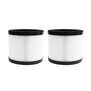 PUREBURG MA-18R Replacement Filter Compatible with Medify MA-18 MA18 Air Purifier,2-Pack H13 True HEPA 4-Stage Filtration Activated carbon 2-in-1 Air Clean Dust VOCs Odor