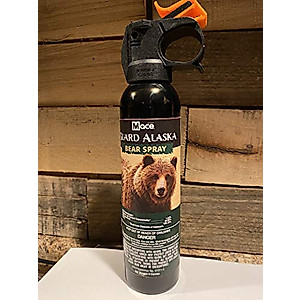 mace Personal Security Products Mace Brand Guard Alaska Maximum Strength Bear Spray – 20’ Powerful Pepper Spray – Mace Spray Self-Defense for Hiking, Camping, and Other Outdoor Activities, Made in USA