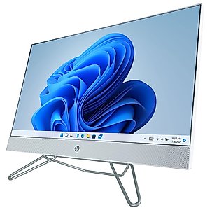 HP 27" Full HD Touchscreen All-in-One Desktop Computer - AMD Ryzen 7 5700U 8-Core up to 4.30 GHz Processor, 64GB DDR4 RAM, 8TB SSD, AMD Radeon Graphics, Windows 11 Pro