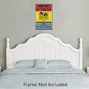XIHOO The Blues Brothers in Concert Poster Frameless Gift 12"x 18" (30cm x 46cm)