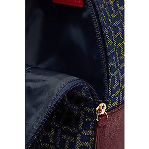 Tommy Hilfiger Millie II Medium Dome Backpack Tommy Navy/Light Gold Lurex One Size