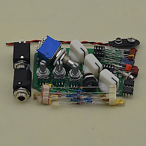 New DIY Fuzz Pedal Kits with 1590B Diecast Aluminum Enclosure True Bypass for Bass& Guitar