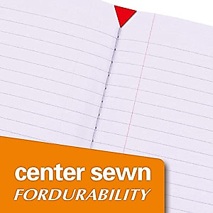 KAISA Composition Notebooks With Lined Paper, College Ruled 9-3/4" x 7-1/2" Comp Books Writing Journals Notebook, 4pads, C10001C