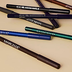 Marcelle Velvet Gel Waterproof Eyeliner, Bronzed Goddess, Hypoallergenic and Fragrance-Free, 0.04 oz