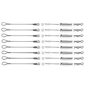 WeiSen Clutch Cover Pin Kit, Easy Belt Quick Release Belt Cover Kit Compatible with Polaris RZR XP 900 1000 RS1