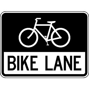 Vintage Metal Sign Guadalupe Ross Metal Tin Sign Bike Lane Tin Cycling Bicycle Route Road Bike Wall Decor Metal Sign ES 8x12inches tin Poster