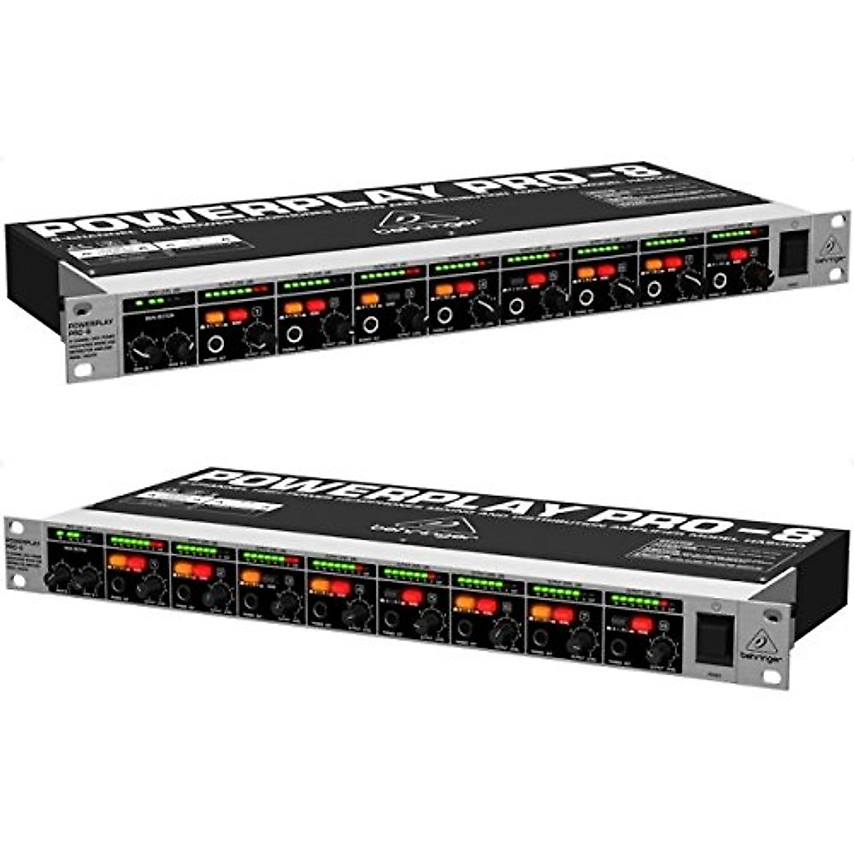 Behringer POWERPLAY HA8000 8 Channel High-Power Headphones Mixing and Distribution Amplifier