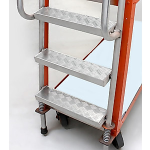 Industrial Utility Diamond Plate Metallic Chrome Finish Vinyl Wrap Silver 17.8 Inches x 6.5 Feet Sheet Adhesive Roll for Shelves Walls Flooring