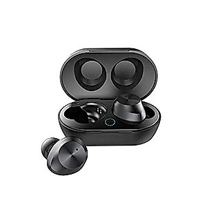TBIIEXFL Earbuds Headphones Touch Control with Charging Case Waterproof Stereo Earphones in-Ear Built-in Mic Headset Premium Deep Bass for Sport (Color : D)