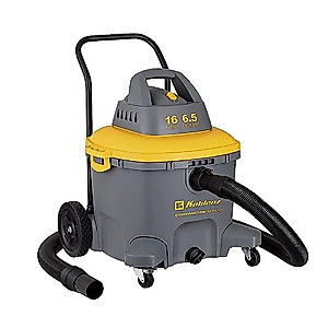 Koblenz Wet/Dry Vac, 16 Gallon Contractor 6.5HP ContractorSeries,Handle, Gray,Yellow (WD-16 C4H)