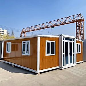 Mobile Tiny Home 1 Bedrooms Expandable Container House 3 Bedrooms Foldable Container House Mobile Expandable Prefab House for Hotel 2 Bedrooms 1 Bathroom