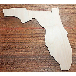 Any State,All Sizes Wood Wall CutOut Decor Hanging State Decoration Plaque Texas, Pennsylvania, California,Florida,Washington Etc