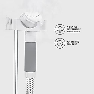 Sharper Image SI-470 Full Size Fabric Steamer with Hanger , White