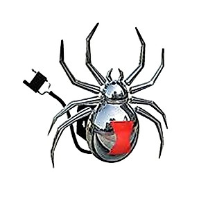 Hitch Critters Animated Ball Hitch Cover and Brake Light -Black Widow