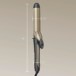 INFINITIPRO BY CONAIR 1 3/4-inch Curling Iron, 1 3/4 inch barrel produces voluminous curls – for use on medium and long hair