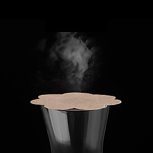 StrCloud Disposable Bra Pad Self-Adhesive Breast Covers 25 Pairs, Invisible Breathable Nipple Covers Breast Petals Breast Cover for Women and Men (Non-woven fabric) Beige