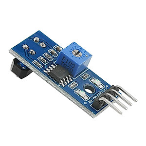 XINGYHENG 10PCS TCRT5000 Infrared Reflective IR Photoelectric Sensor Switch Module 3.3-5V Obstacle Avoidance Barrier Line Track Sensor Module